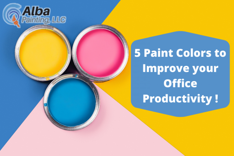 5 Paint Colors to Improve Office Productivity